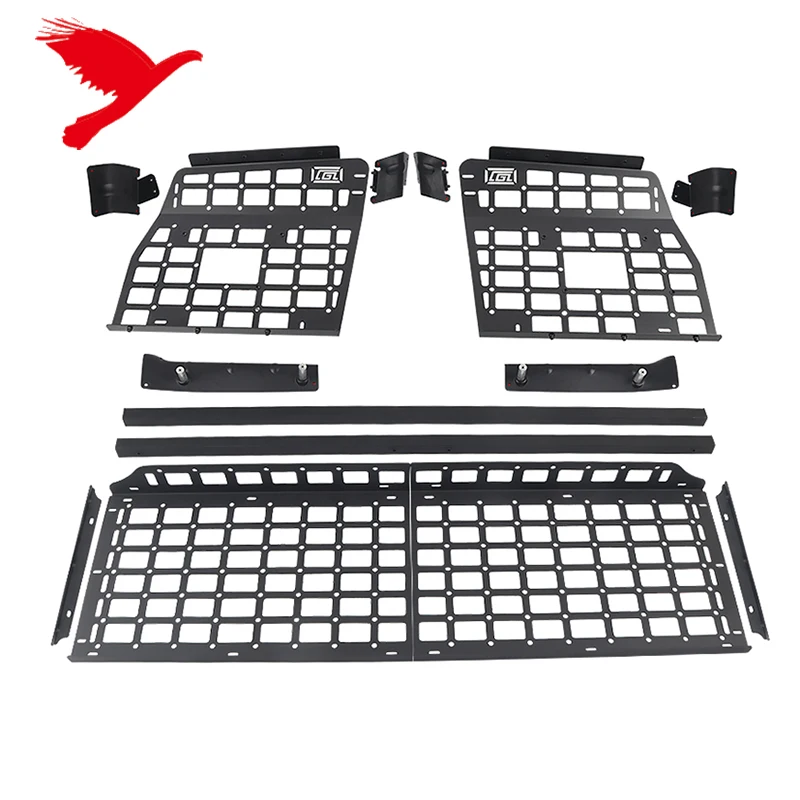 For Toyota Lc200 J200 08-21 Car Interior Accessories Molle Panels Trunk ...