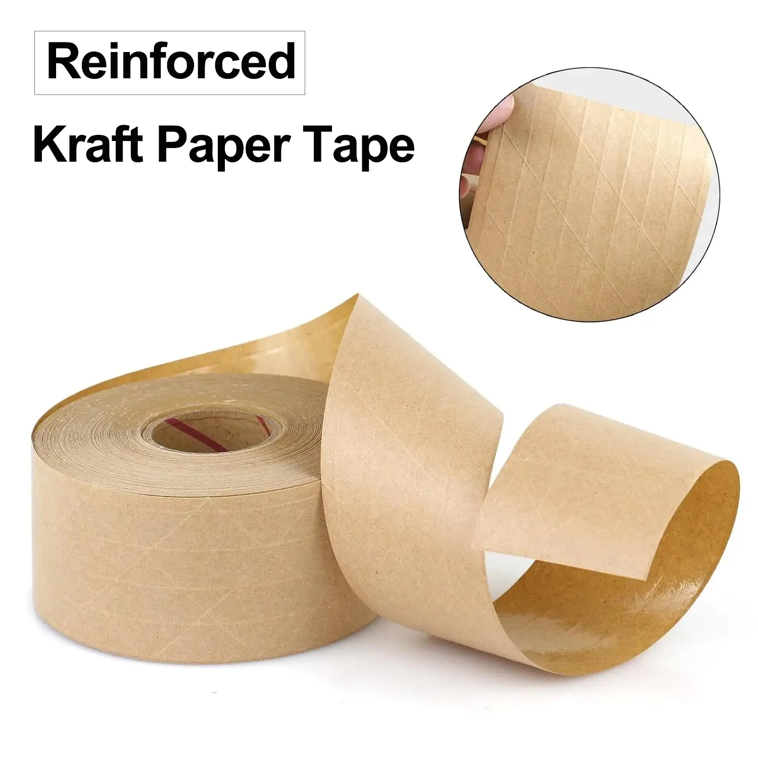 China YONGYU Kraft Paper Fiberglass Line Reinforced Carton Sealing Seal ...