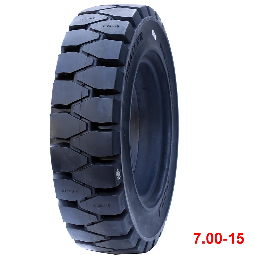 Forklift Electric Forklift Solid Tyre 7.00-15 Solid Tires For Material ...