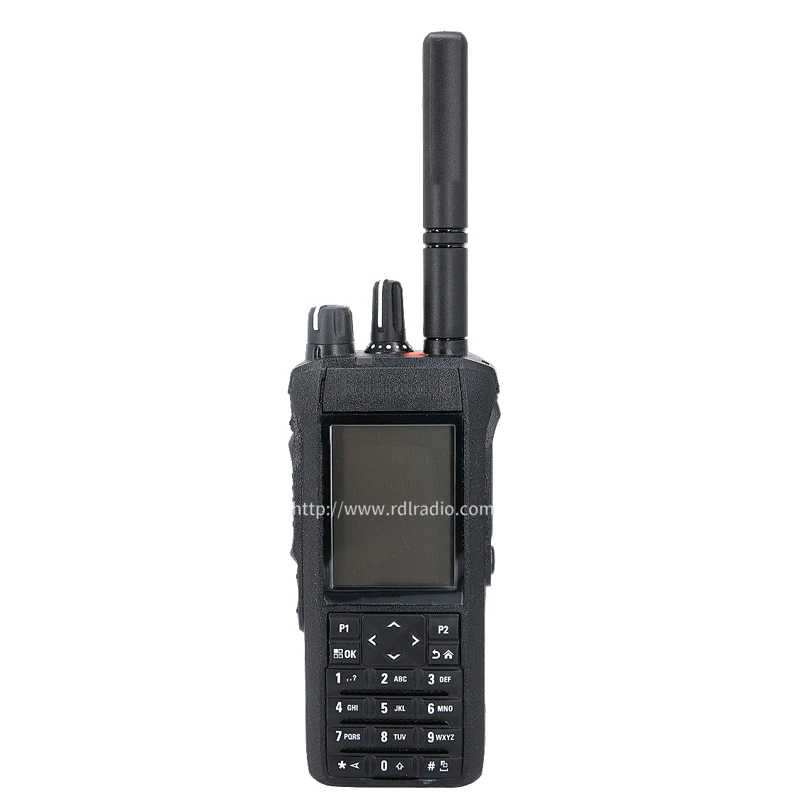 DMR Handheld Intercom R7 Two Way Radios GPS Waterproof Portable Walkie ...