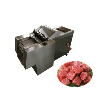 Multi-purpose Pig Ribs Guillotine Cutting Machine Frozen Meat Fillet ...