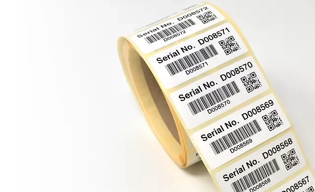 Factory Customized High Quality Barcode Sticker Self Adhesive Label ...