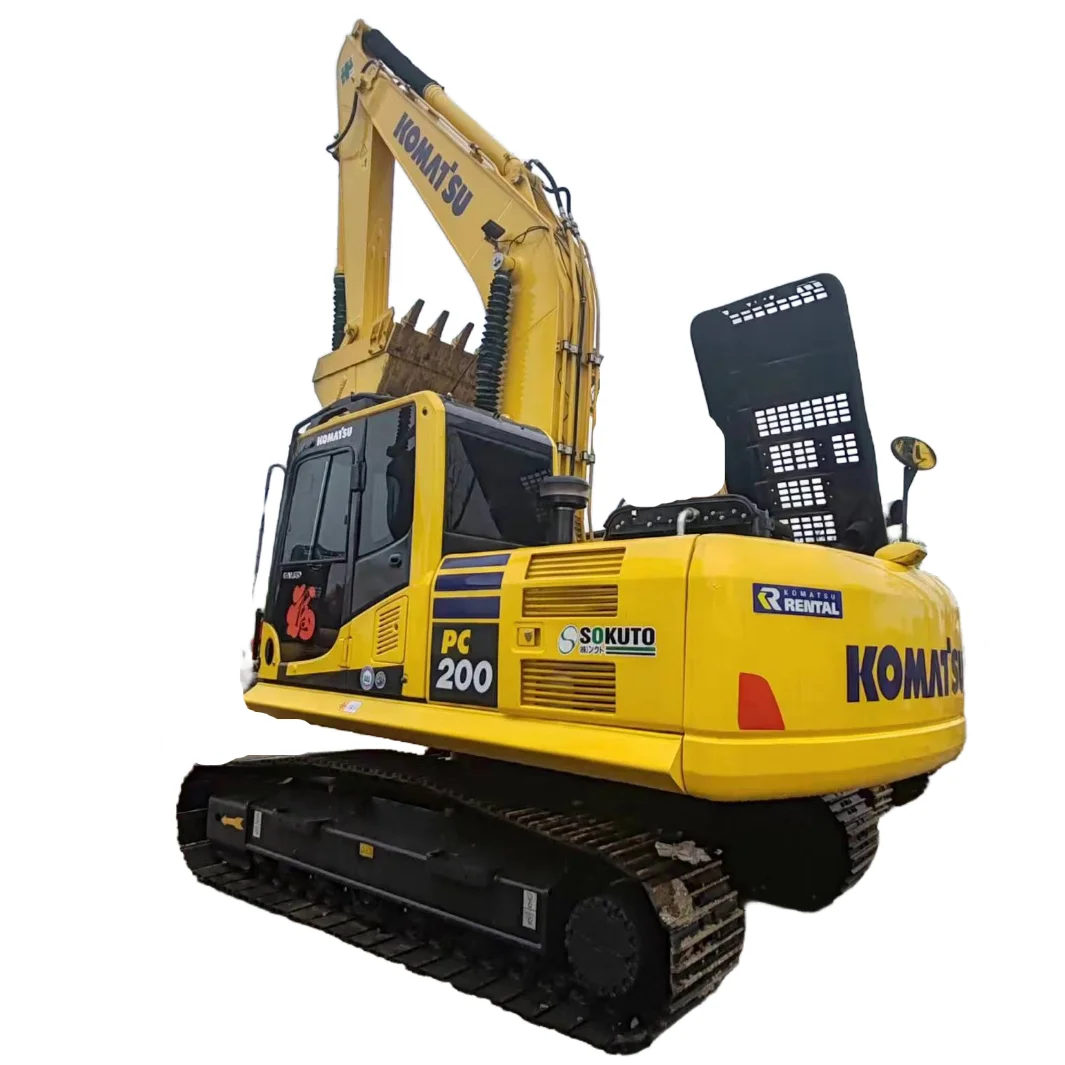 2018-2021 Used Komatsu Pc200-8 Excavator Used Komatsu Pc200 Excavator ...