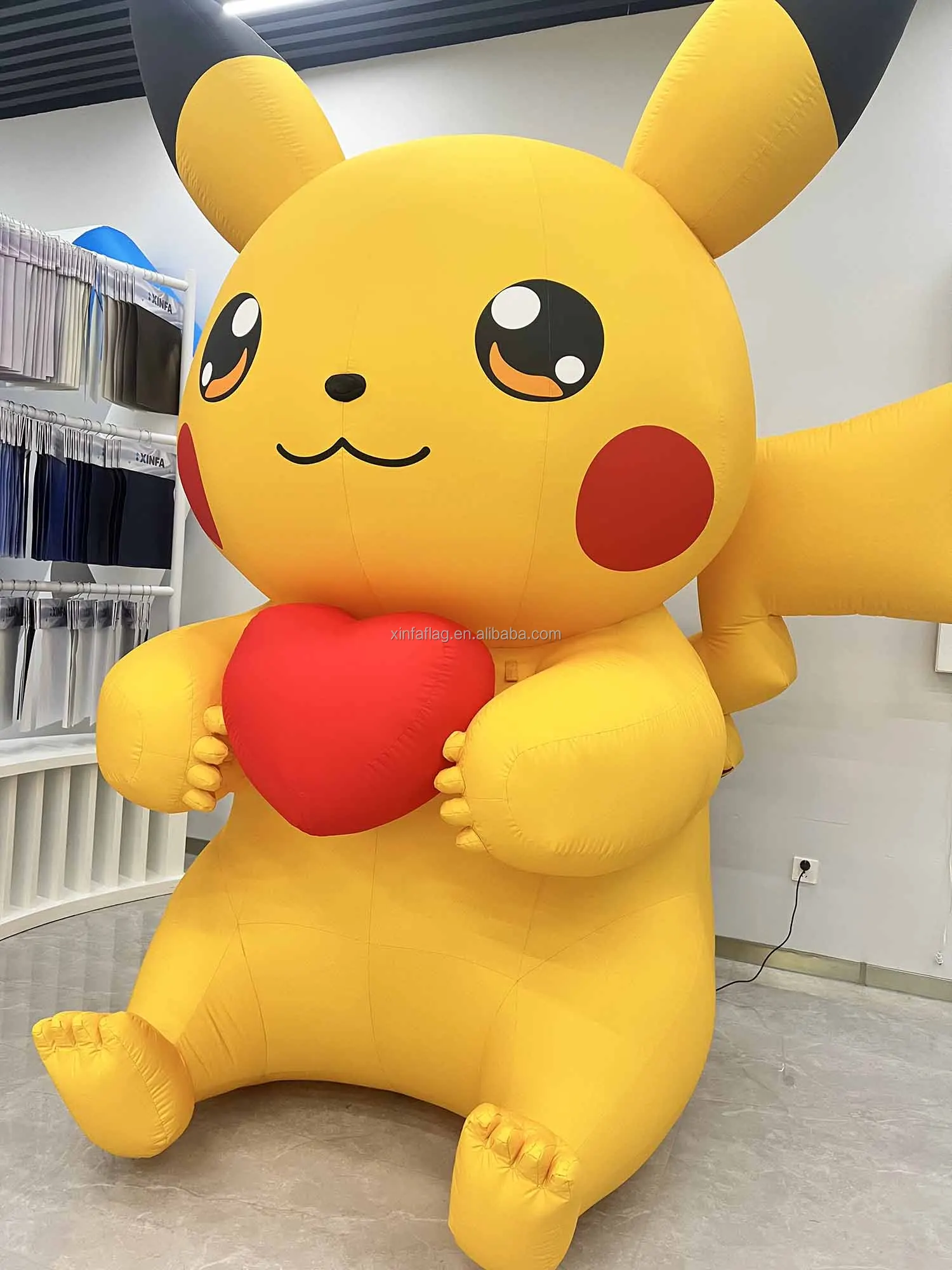 Lovely Inflatable Pikachu Advertising PVC Giant Character Cute Cartoon ...