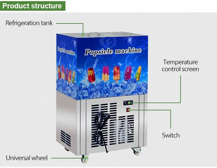 Hacer Maquina Para Paletas De Helado Maker Vend Popsicle