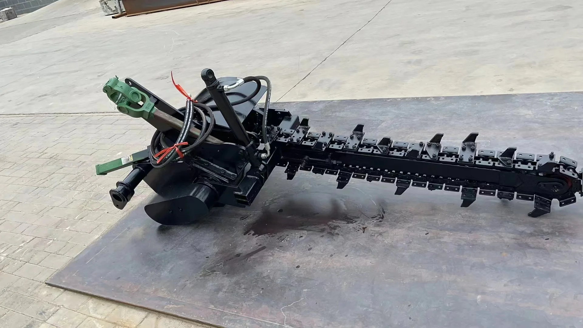 Trencher Bullet Teeth Ditcher Tractor Mounted Heavy Duty Trencher Work ...