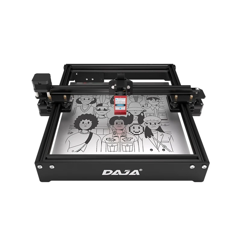 Daja Mini Laser Engraver D3 3w/7w/15w/20w Logo Portable Wood Acrylic ...