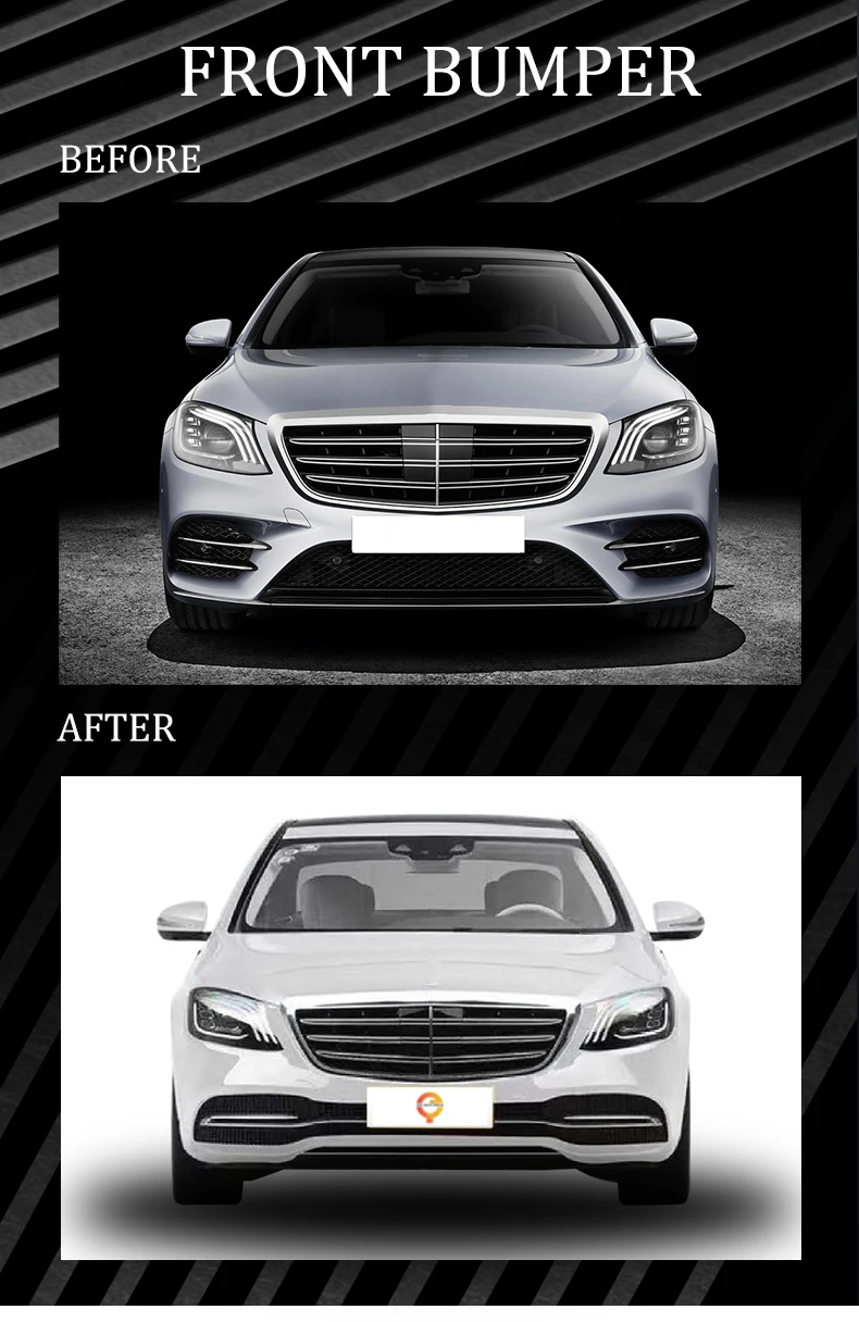 Mercedes S Class W222 Body Kit For Mercedes-benz Year 2019-2020 - Buy ...