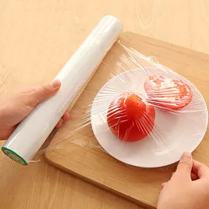 Pla Compostable Cling Wrap 100% Biodegradable Food Wrap Pbat Cling Wrap Eco-friendly Packing ...