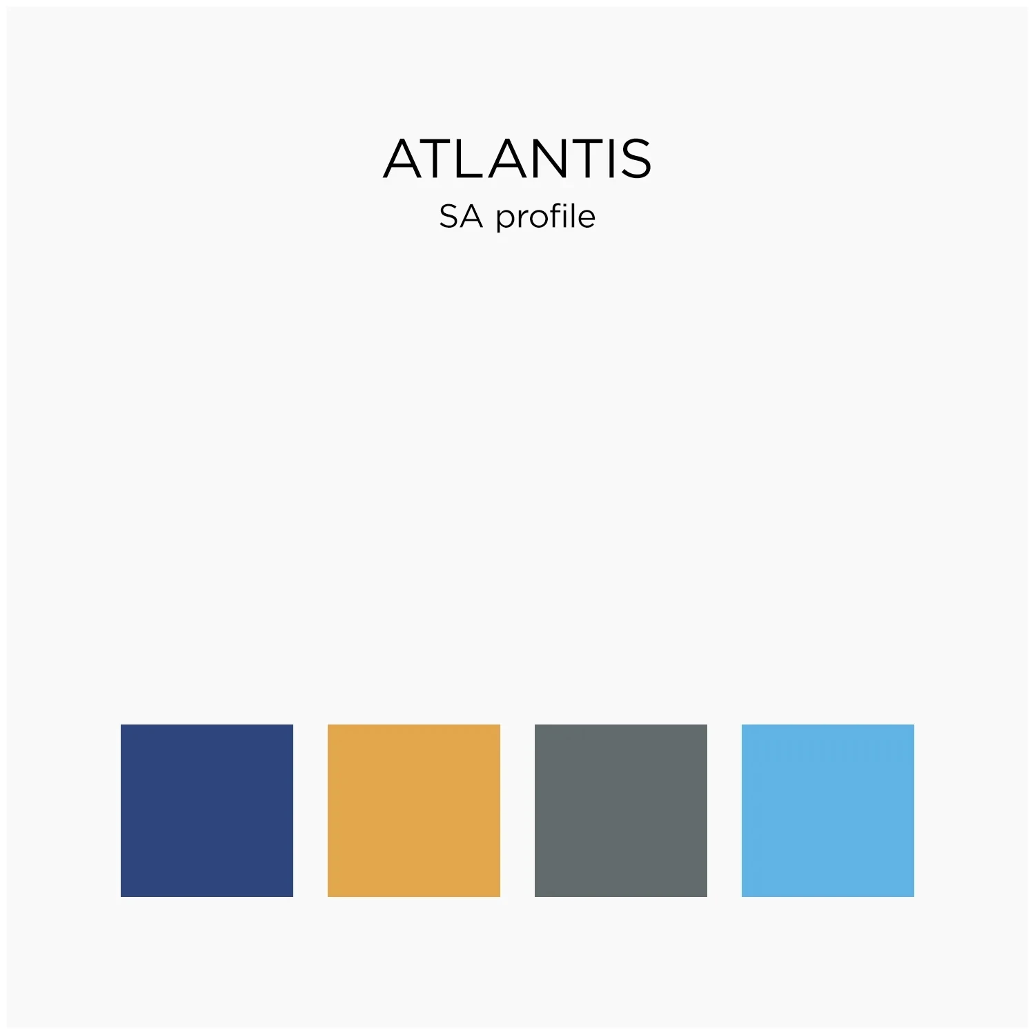 SA Profile Atlantis Mechanical Keyboard Keycap Set