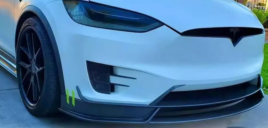 Model X Carbon Fiber Side Skirts For Tesla Model X 75d 90d P90d 100d ...