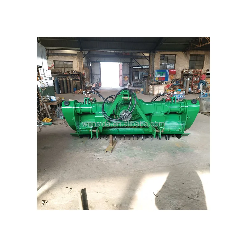 Hydraulic Lifting And Reversing Tree Crushing Machine Tractor-pulled ...