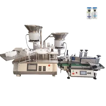 Fillinmachine Automatic Desktop Vial Filling Essential Oil And Capping ...
