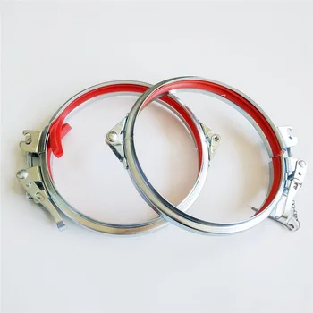 Galvanised Pipe Quick Connect Clamp With V Gasket Quick Lock Flange ...