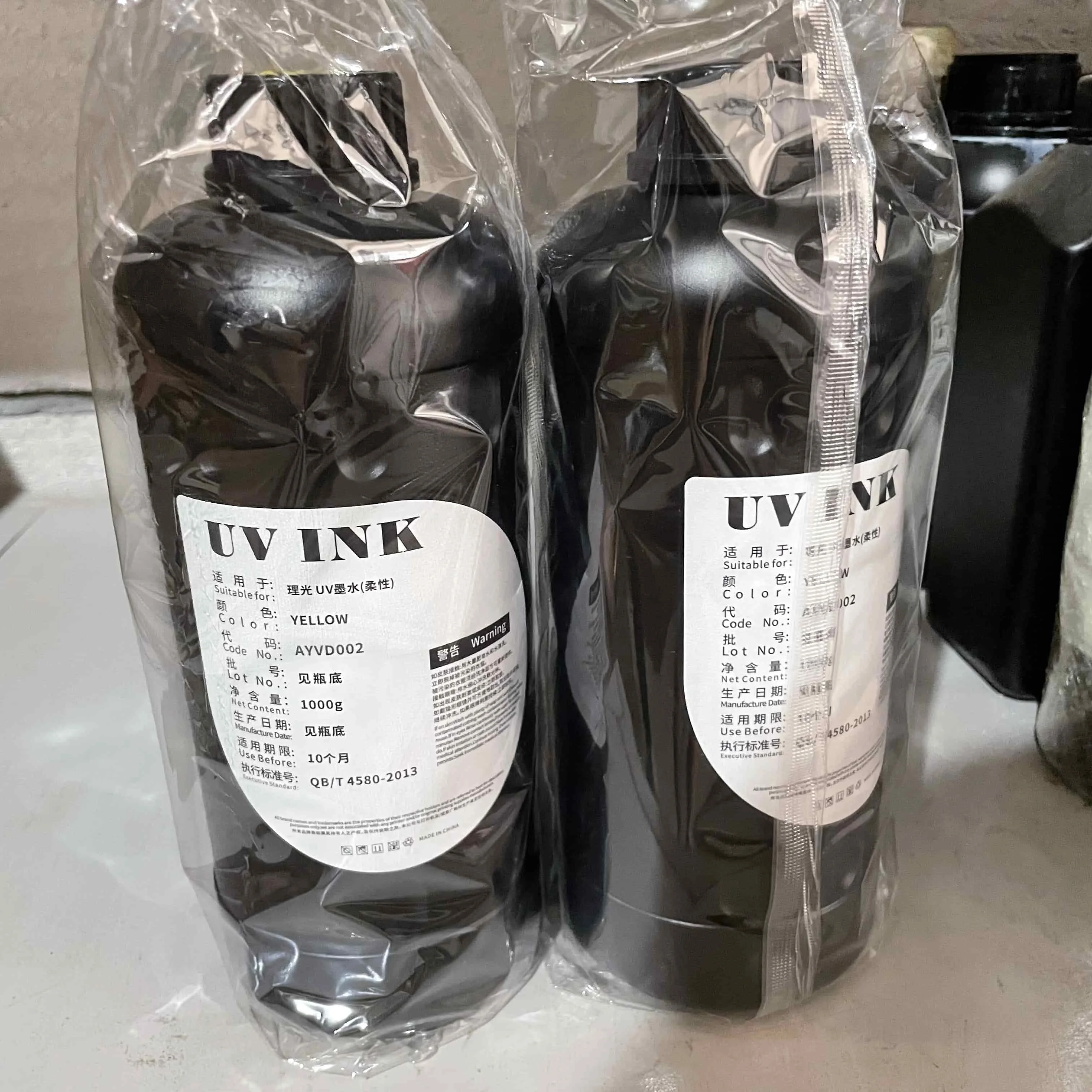 Universal LED UV Curable Ink 1L Bottle Compatible with Both Epson and ...