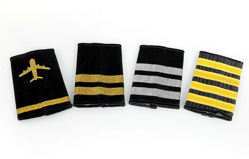Custom Security Uniform Patch - Airline Pilot Epaulets