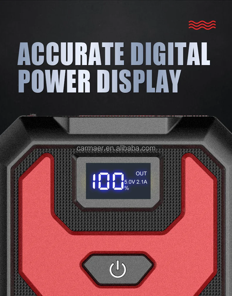 Car Jump Starter 2 in 1 - Reliable Emergency Power Supply