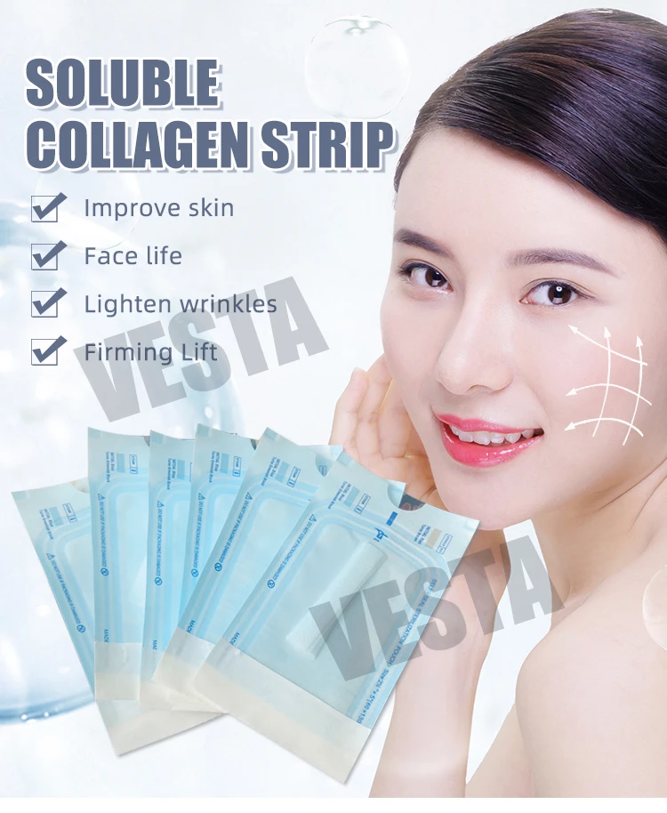 Collagen Strips - Anti-Aging Skin Care for Face & Neck