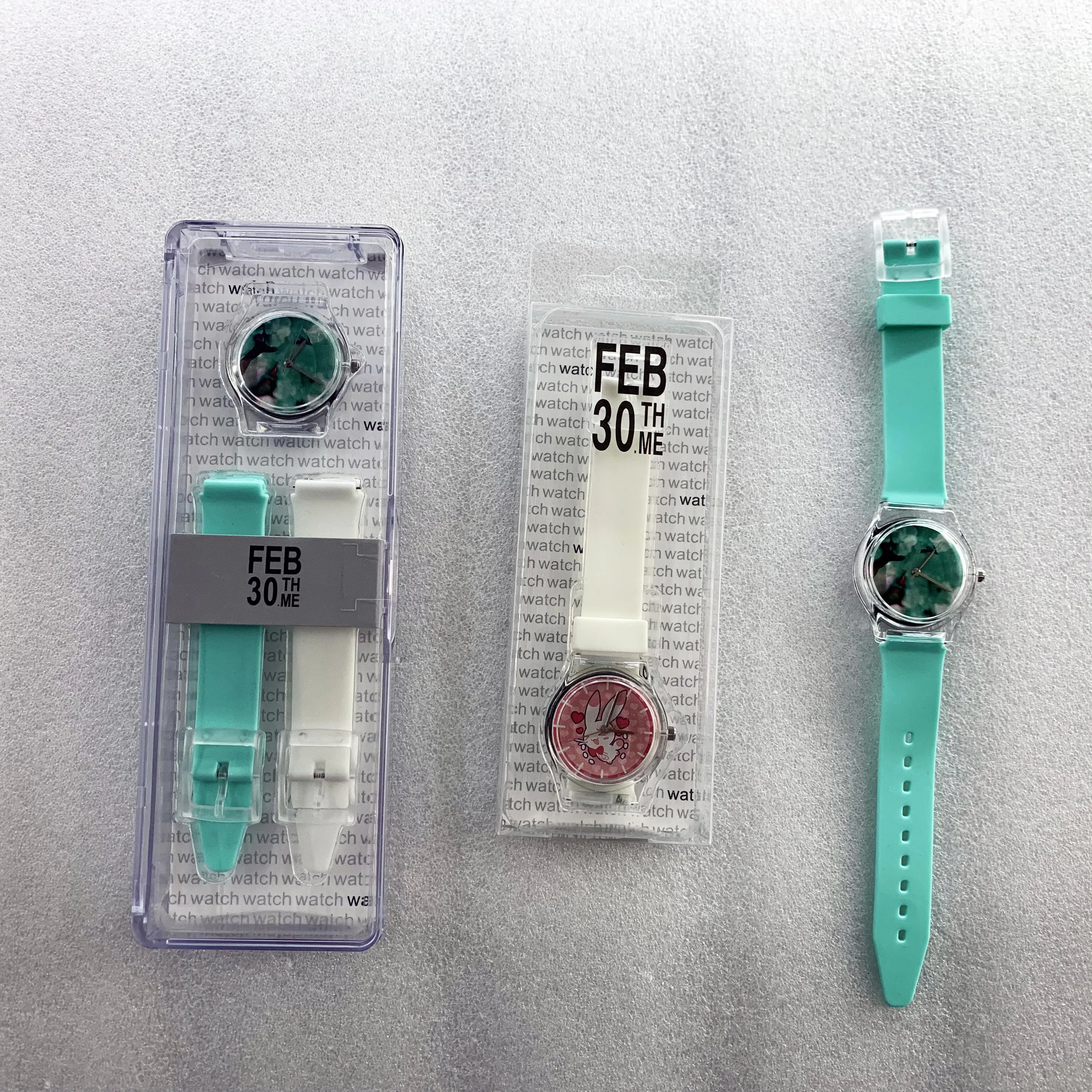 Blank Dial Watches For Personalization Sublimation Plastic Watch Heat ...