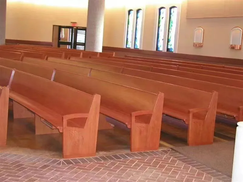 Modern White Wooden Sacrificial Table for Church Altar