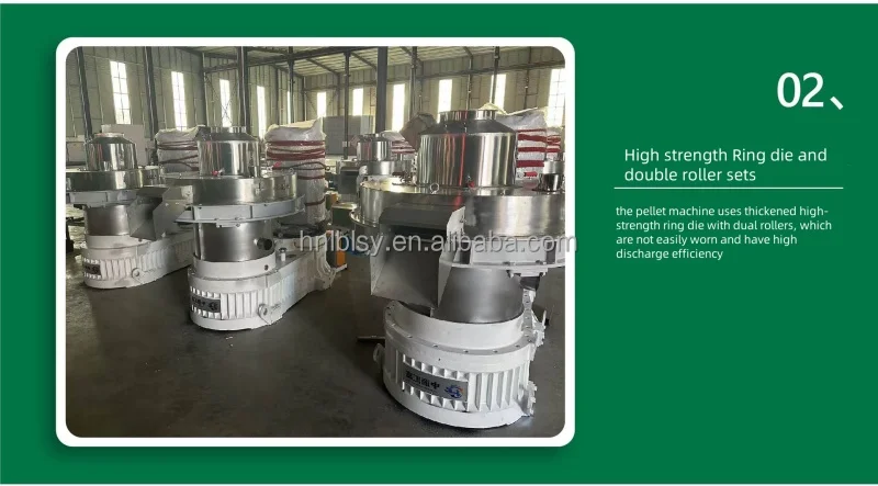 Stable New Type Pallets Biomass Pellets Machine Mill Wood Pellet ...