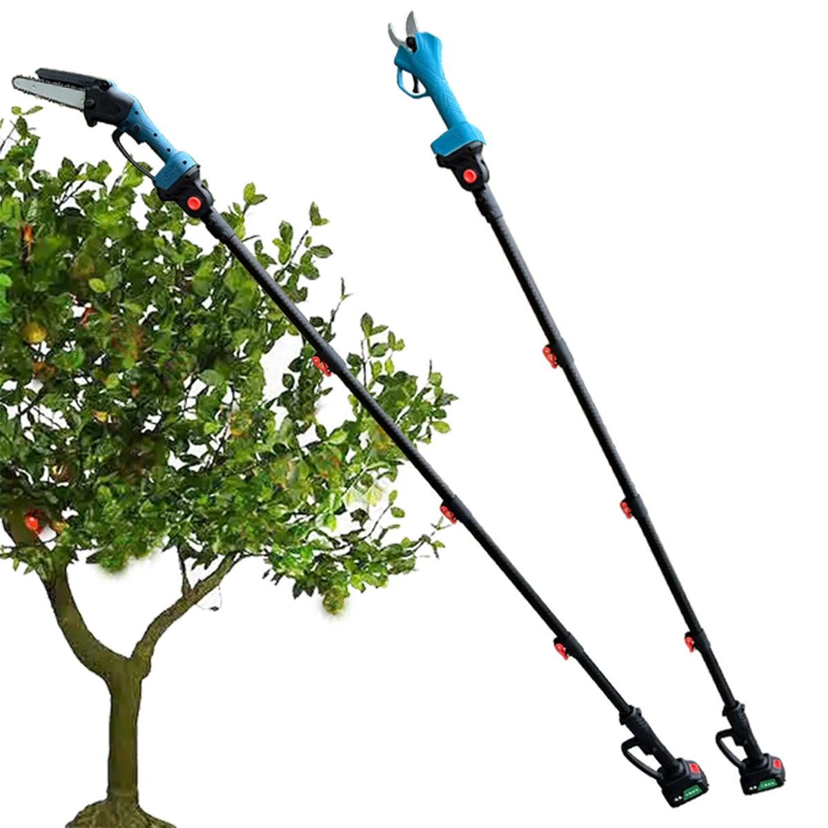 Garden Working Telescopic Pole Chain Saw 30mm Pruning Shears