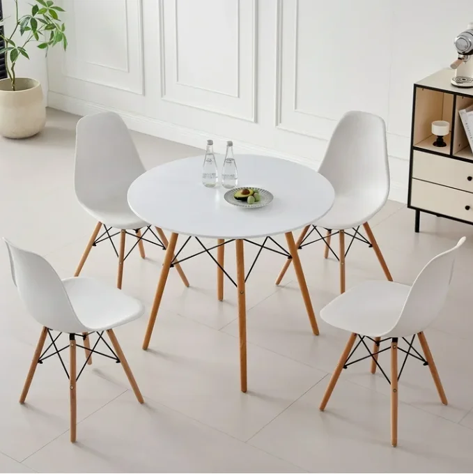 Nordic Modern Design Dining Table - Convertible & Stylish