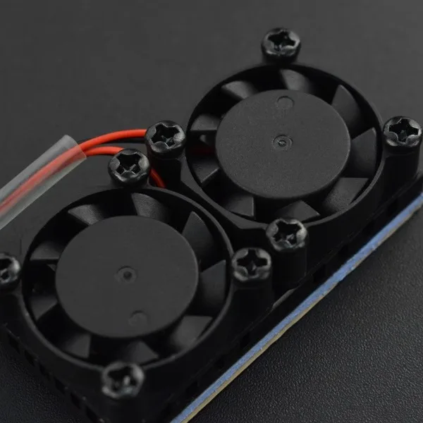 Dfrobot Raspberry Pi Dual Fan Cooling Kit (compatible With Raspberry Pi ...