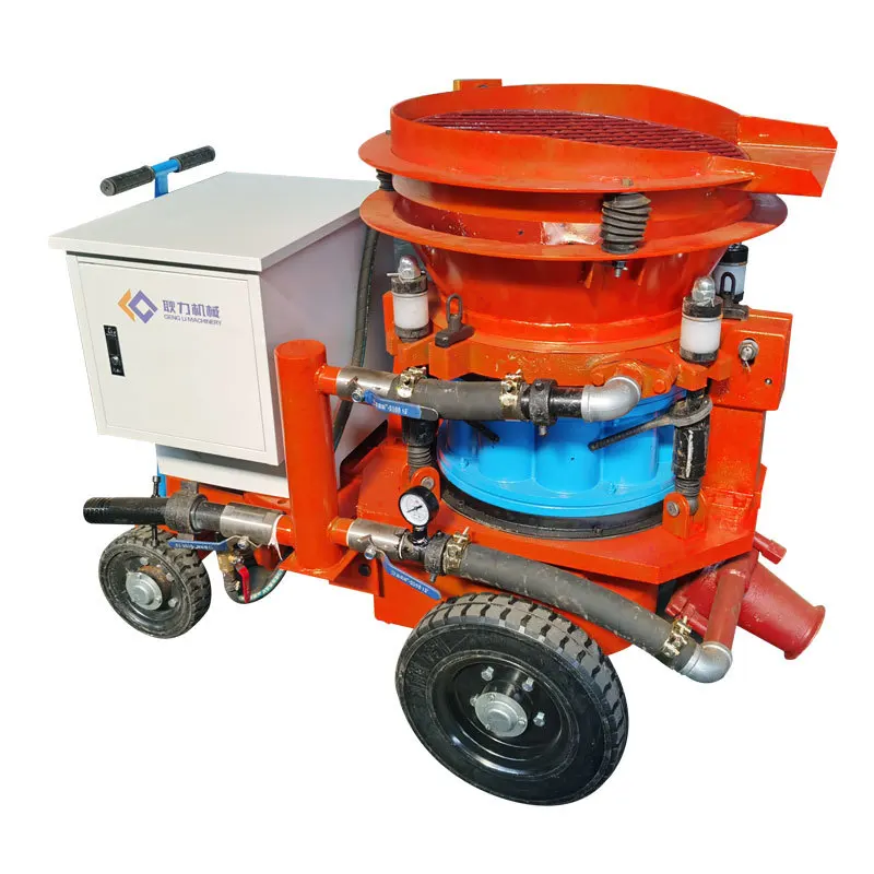 Fully Automatic Tunnel Concrete Dry Shotcrete Sprayer Machine Price For ...