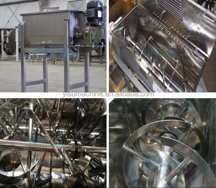 2 Ton Ribbon Feed Mixer Horizontal Ribbon Feed Mixer Ribbon Blender ...