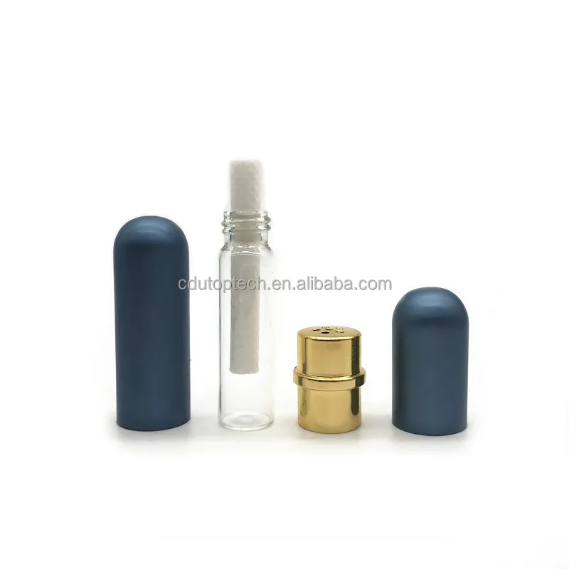 Aluminum Inhaler Tubes for Essential Oil Aromatherapy