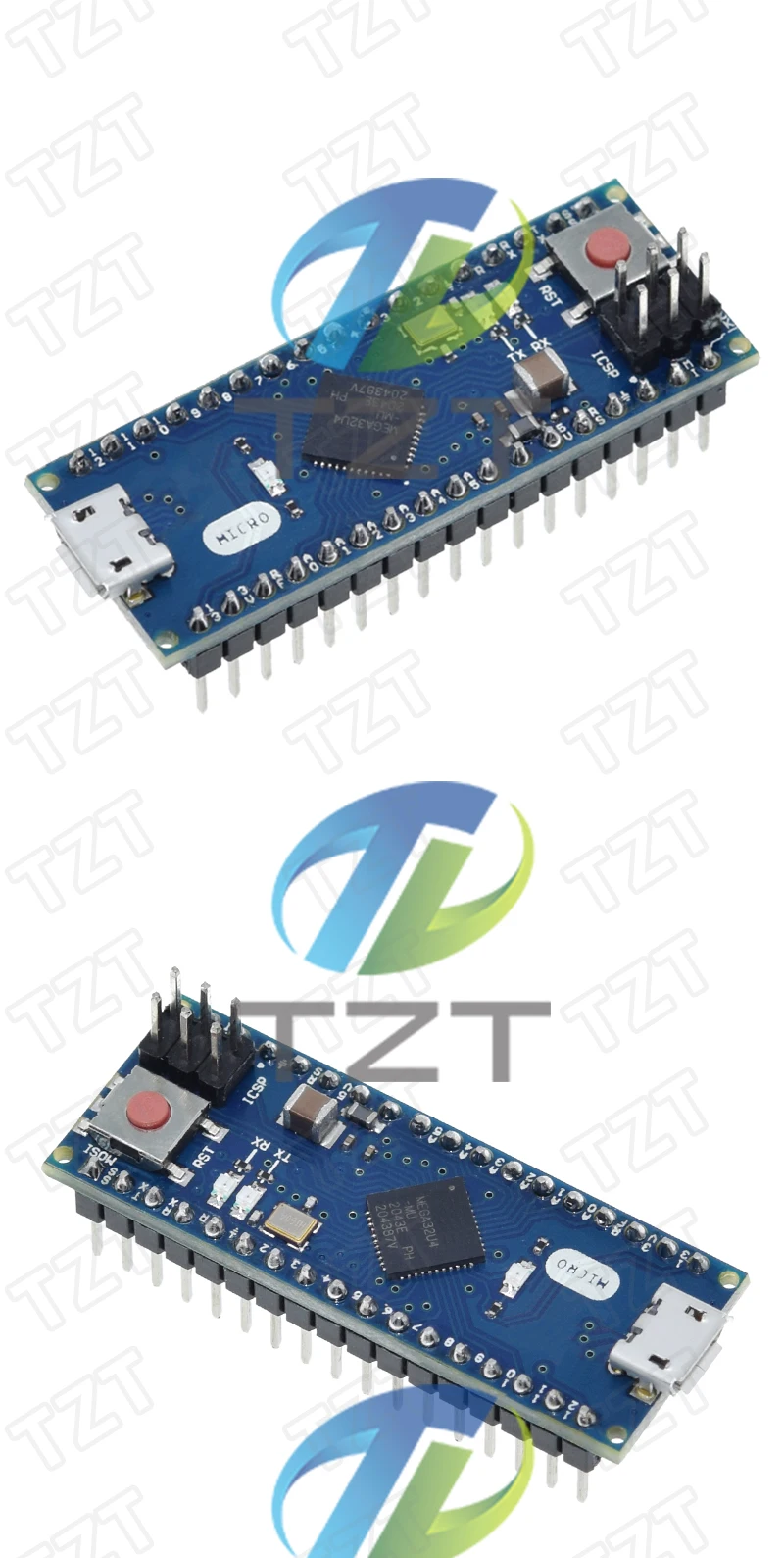 Tzt Atmega32u4 5v 16mhz Expansion Board Module For Arduino Micro ...