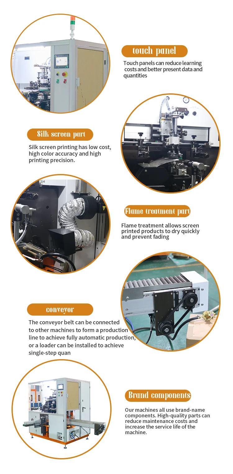 Automatic Multicolor Screen Printing Machine for Syringes