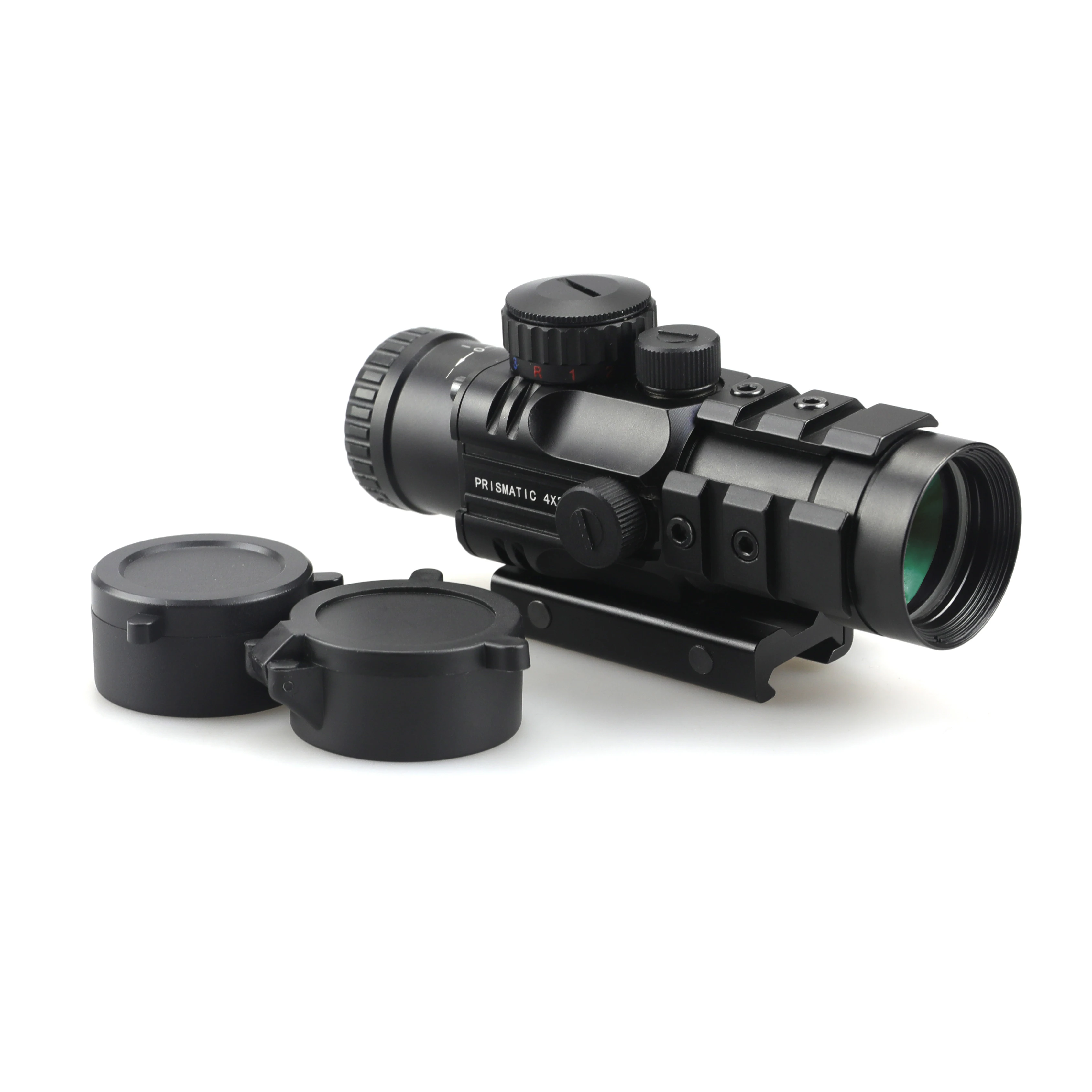 SABPACK Scope Optical Sight 4X32 Tactical Scope Green Red Dot Light ...