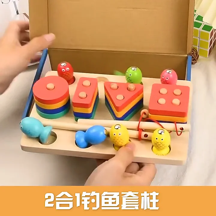 New Arrival Baby Wooden Shape Matching And Color Sorting Board ...