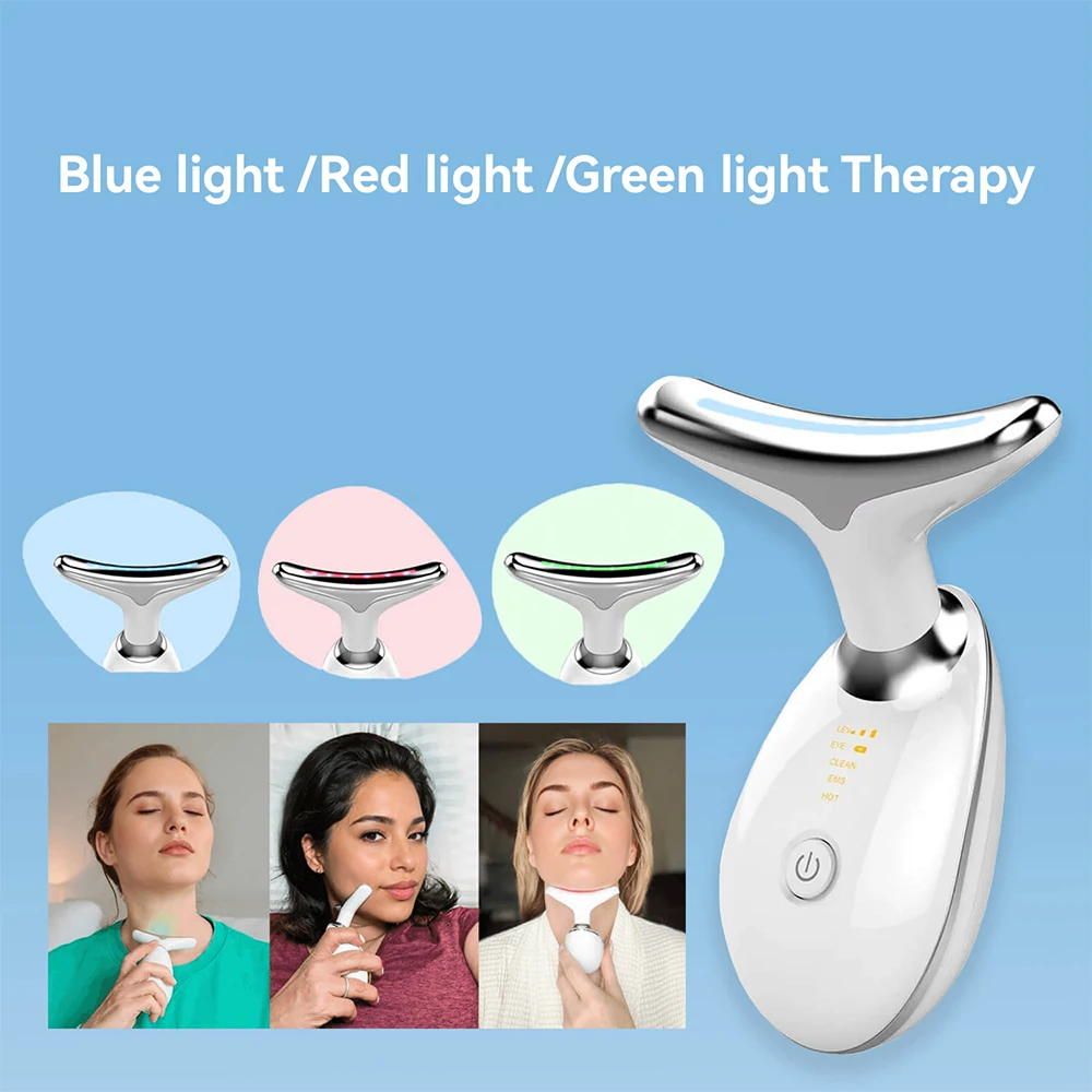 3 In 1 Face Lift Device,Skin Beauty Device For Face And Neck With 3 ...