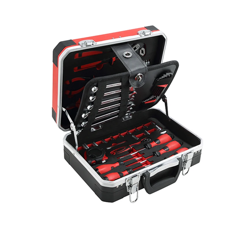 High Quality Multifunctional Tool case Custom Foam Black and Red ...
