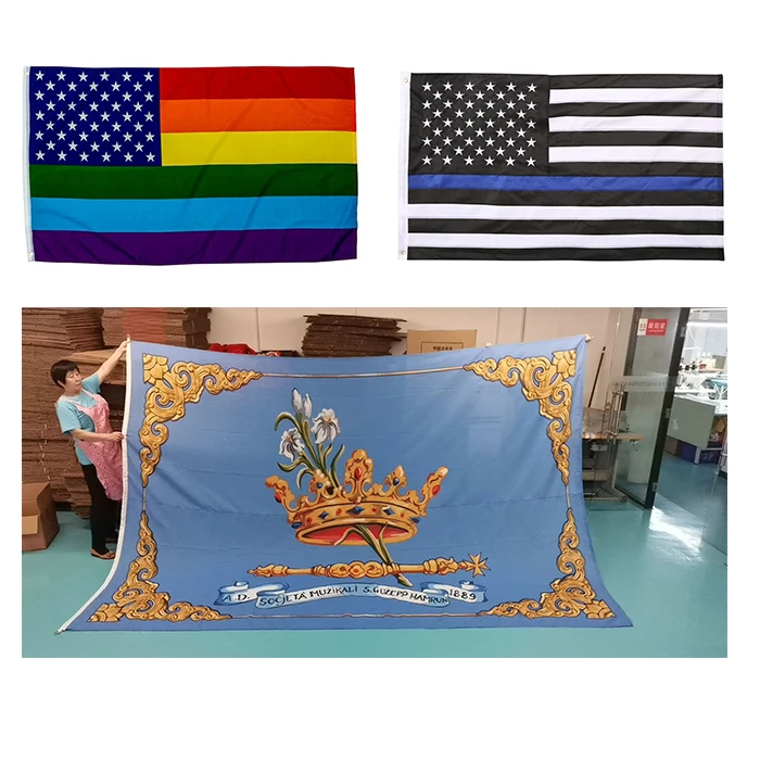 2023 Latest Flag 3x5Ft Double Sided High Quality Fabric 2 Grommets Best ...