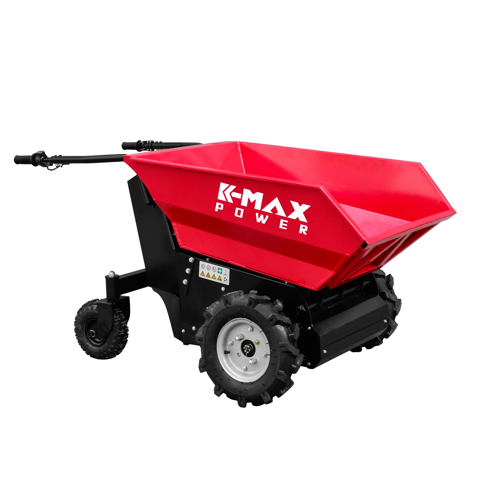 K-MAXPOWER Electric Wheelbarrow - 500KG Capacity & 1000W Motor