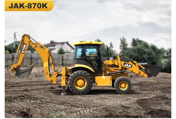 Tractor Backhoe Excavator Mini Tractor Front End Compact Backhoe Loader ...