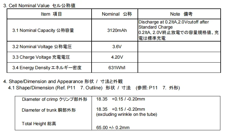 Us18650 Vtc6 30a High Discharge Murata Vtc6 3000mah 3.6v Li-ion ...