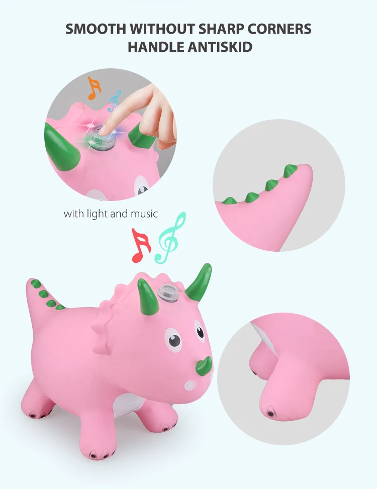 Dinosaur Bouncy Horse Hopping Toys - Fun for All Ages