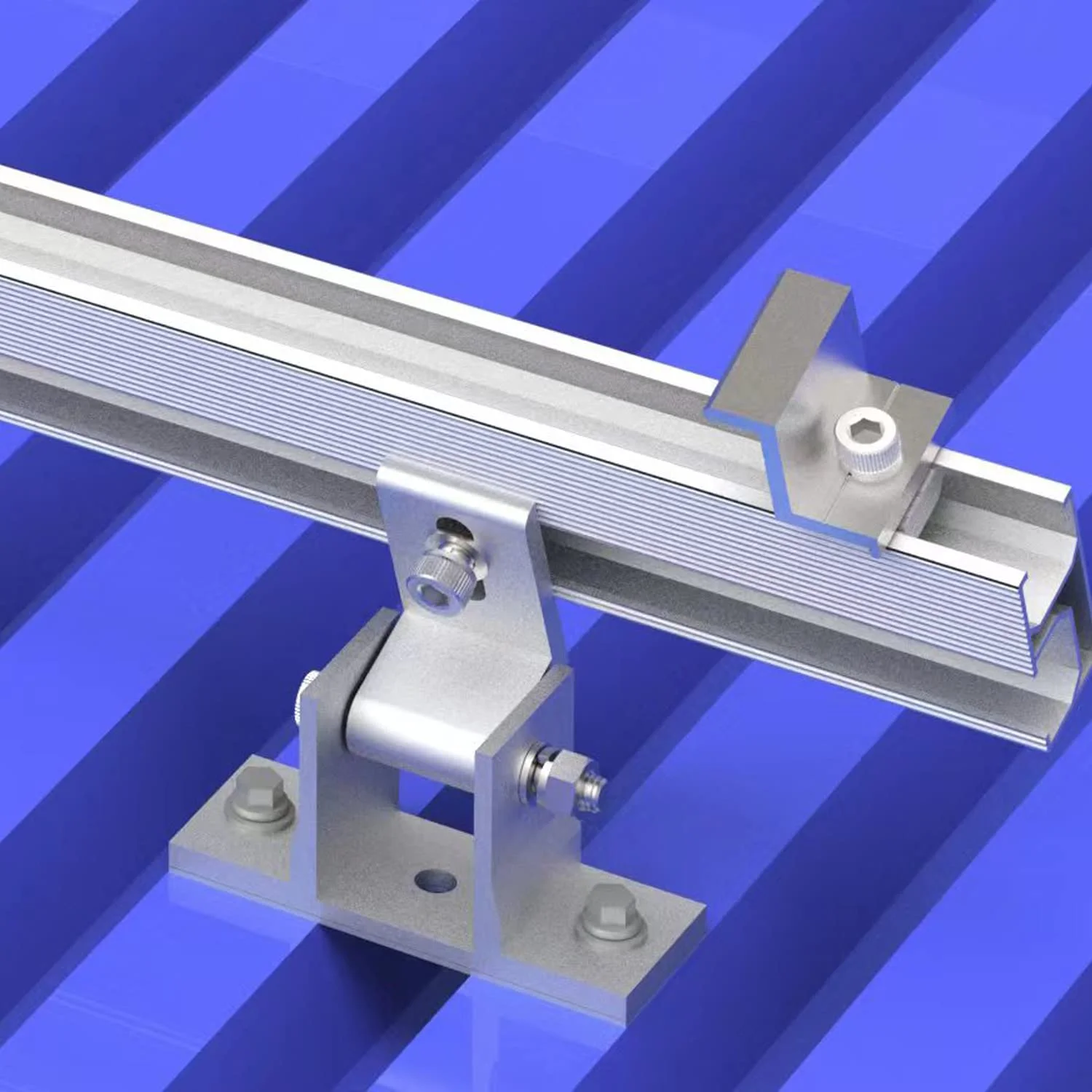 Factory Wholesale Aluminum Bracket Adjustable Support Solar System ...