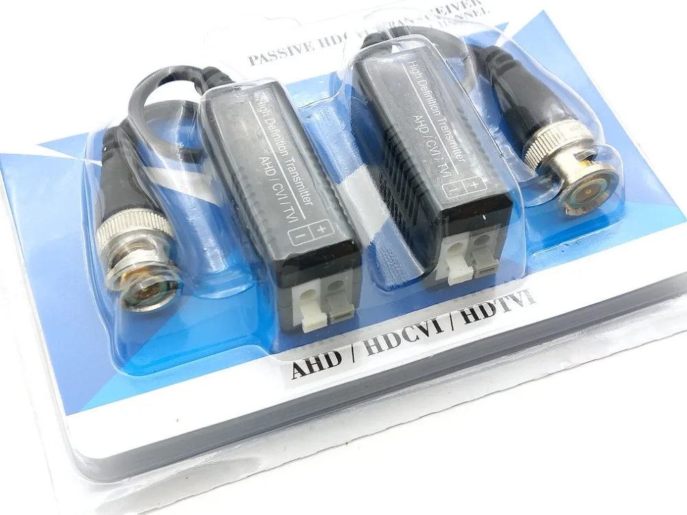 Hd Cctv Via Twisted Pairs Adapter 720p Hd Cvi/tvi/ahd Passive Video ...