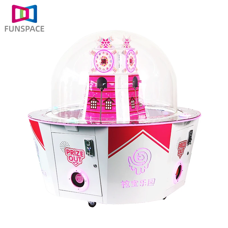 4 Person Claw Machine Treasure Digging Gift Machine Exquisite Gift Toy ...