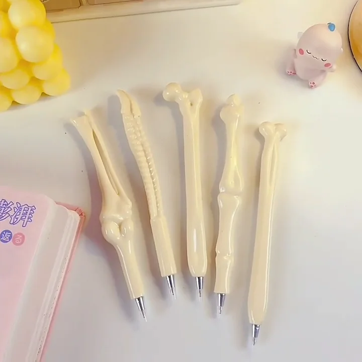 Promotion Student Bone Pen Custom Logo Medical Bone Shape Ballpoint ...