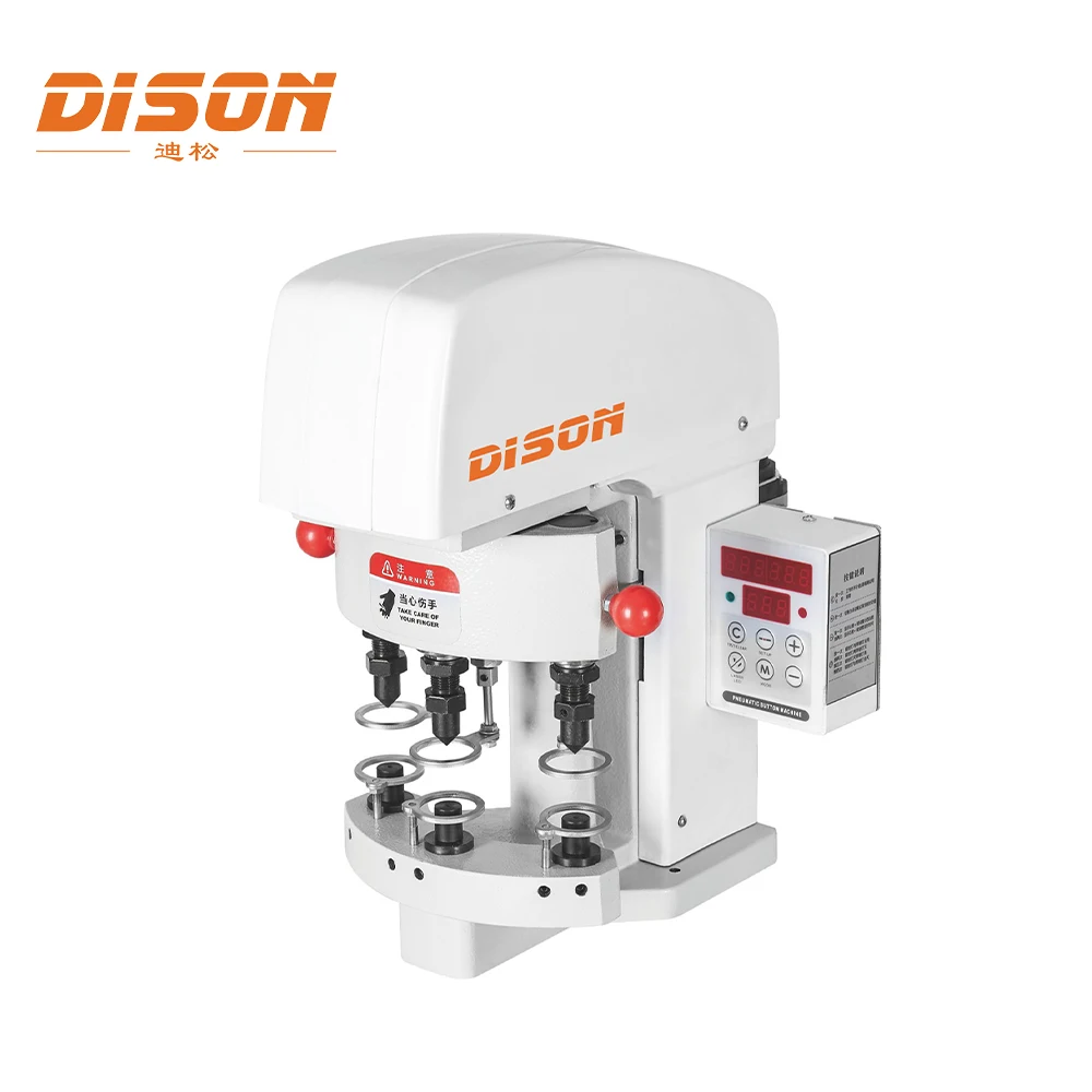 DS-3808 Three Head Electric Type Button Attaching Machine