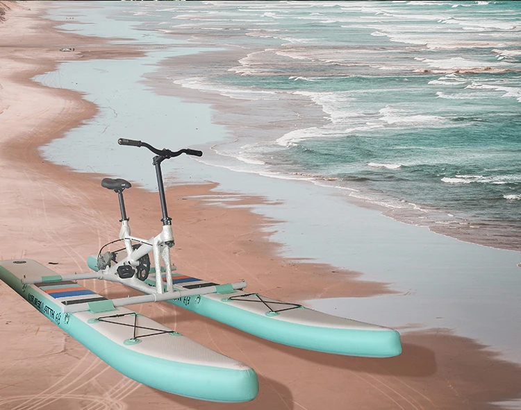 Zebec Inflatable Floating Water Bike Pedal Boats for Sale