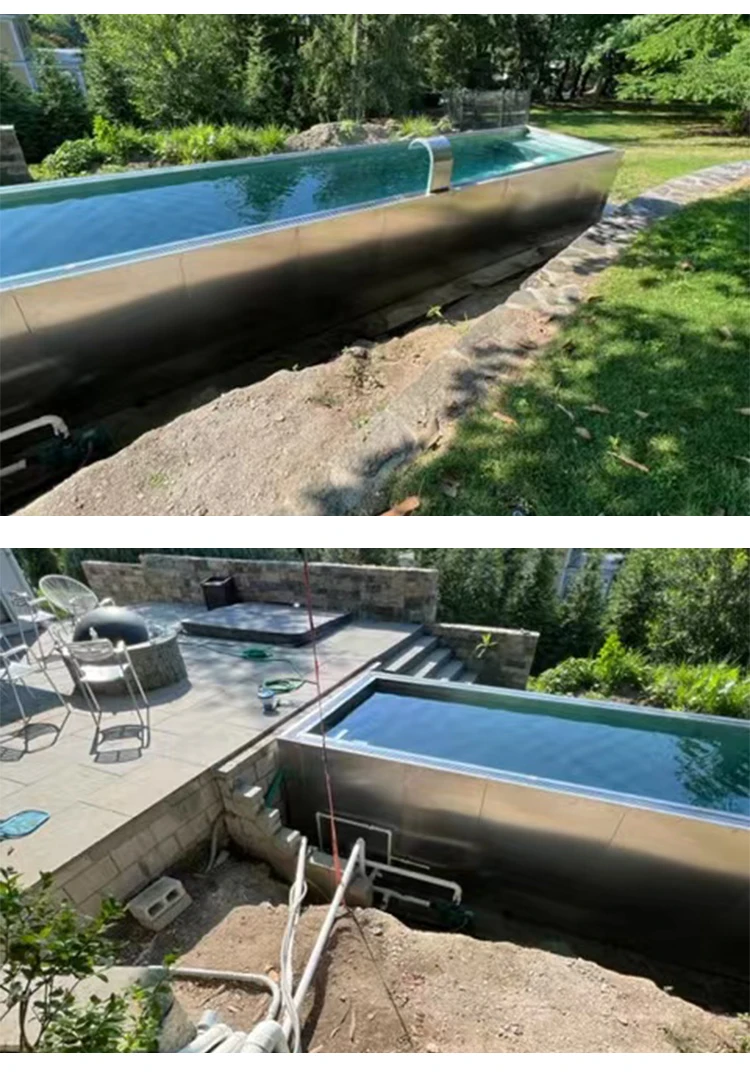 Custom Stainless Steel Swimming Pools for Hotels & Homes