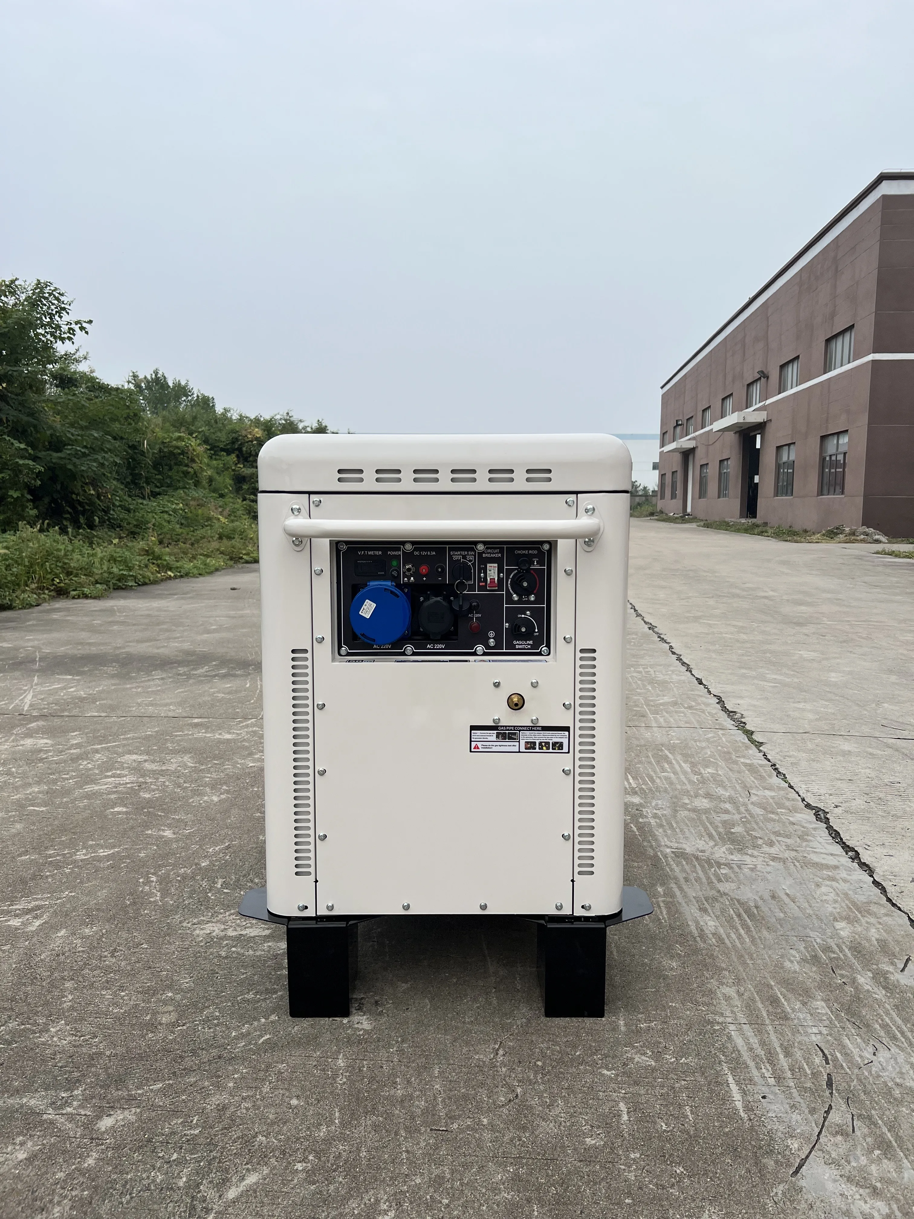 Silent Ac Dc Dual Fuel Portable Generator Sets Standby Power Lpg ...